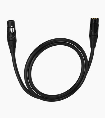LyxPro 4-Channel XLR to Cat6 Network Cable Breakouts with Male & Femal