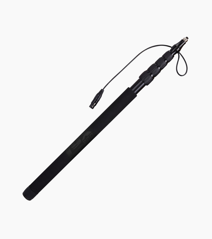 Telescoping Microphone Boom Pole with Cable by LyxPro