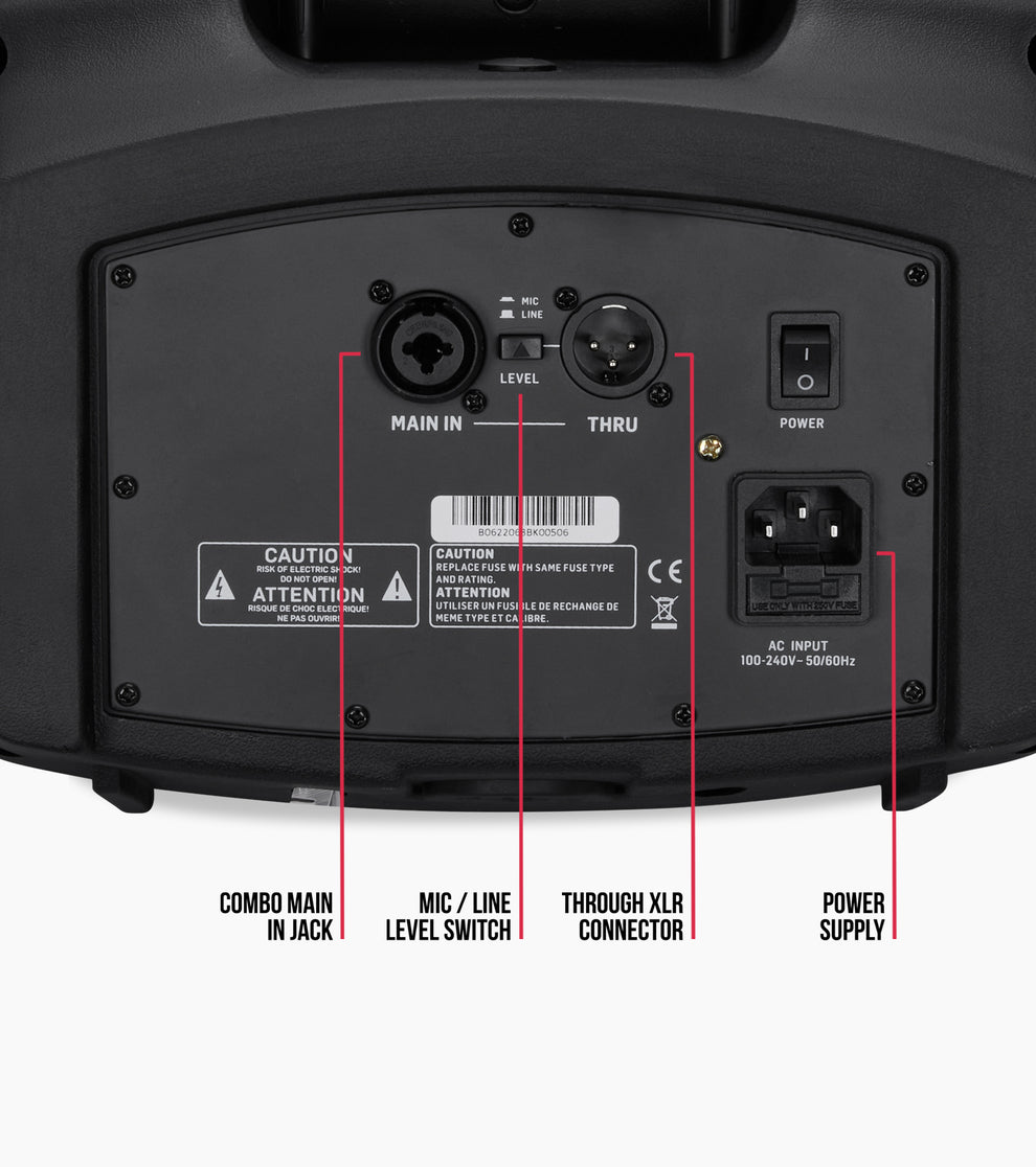 LyxPro Small PA/Speaker Monitor